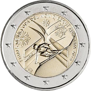 Commemorative 2 euro coins. The 2 euro coin series 2019