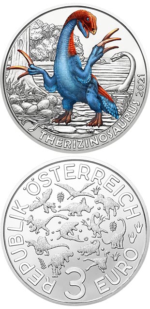 Supersaurs. The 3 euro coin series from Austria