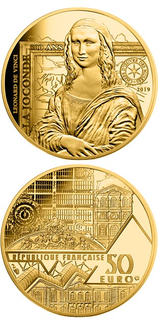 Masterpieces of French Museums. The 10 euro coin series from France