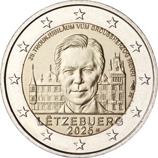 Commemorative 2 euro coins. The 2 euro coin series 2025