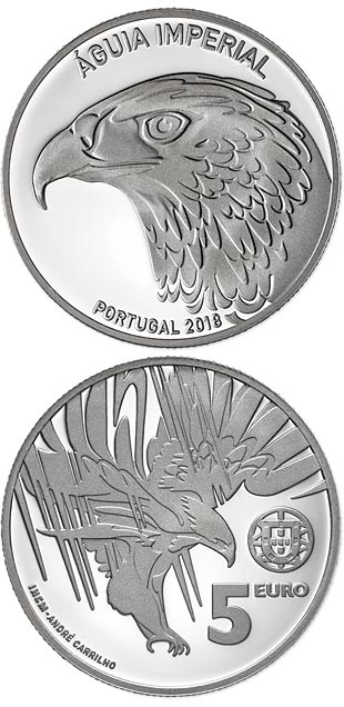 Commemorative 5 euro coins. The 5 euro coin series from Portugal