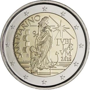 Commemorative 2 euro coins. The 2 euro coin series 2025