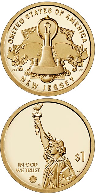 American Innovation 1 Dollar Coins. The 1 dollar coin series from USA
