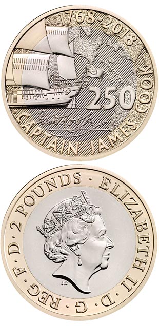 Commemorative 2 pound coins. The 2 pounds coin series from United Kingdom